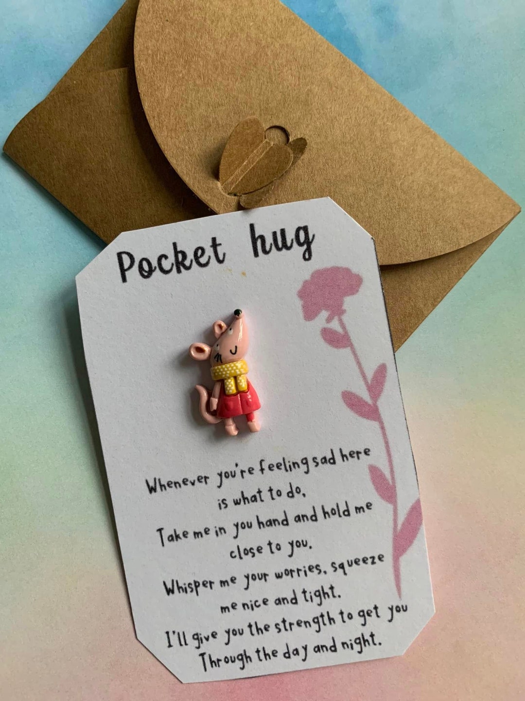 Pocket Hug Little Moe Mice Thinking of You Gifts, Sending a Hug for ...