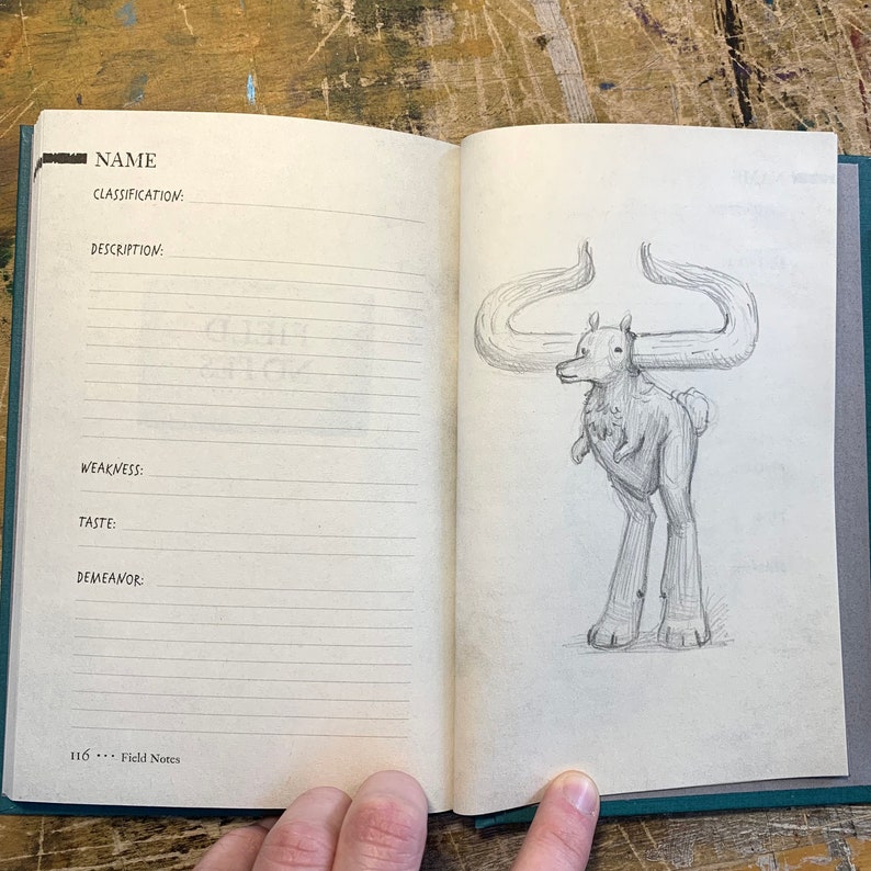 Creaturepedia (lost Pages Edition) - Etsy