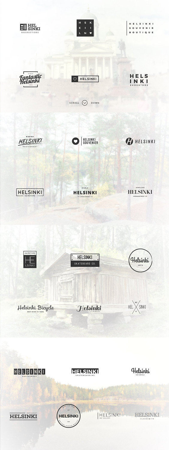 25 in 1 Premade Logo Bundle Logo Pack Minimalist Premade | Etsy