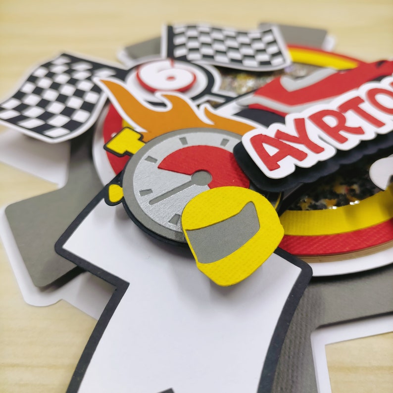 Zoom Into Fun Digital Race Car Shaker Cake Topper, Instant Download for ...