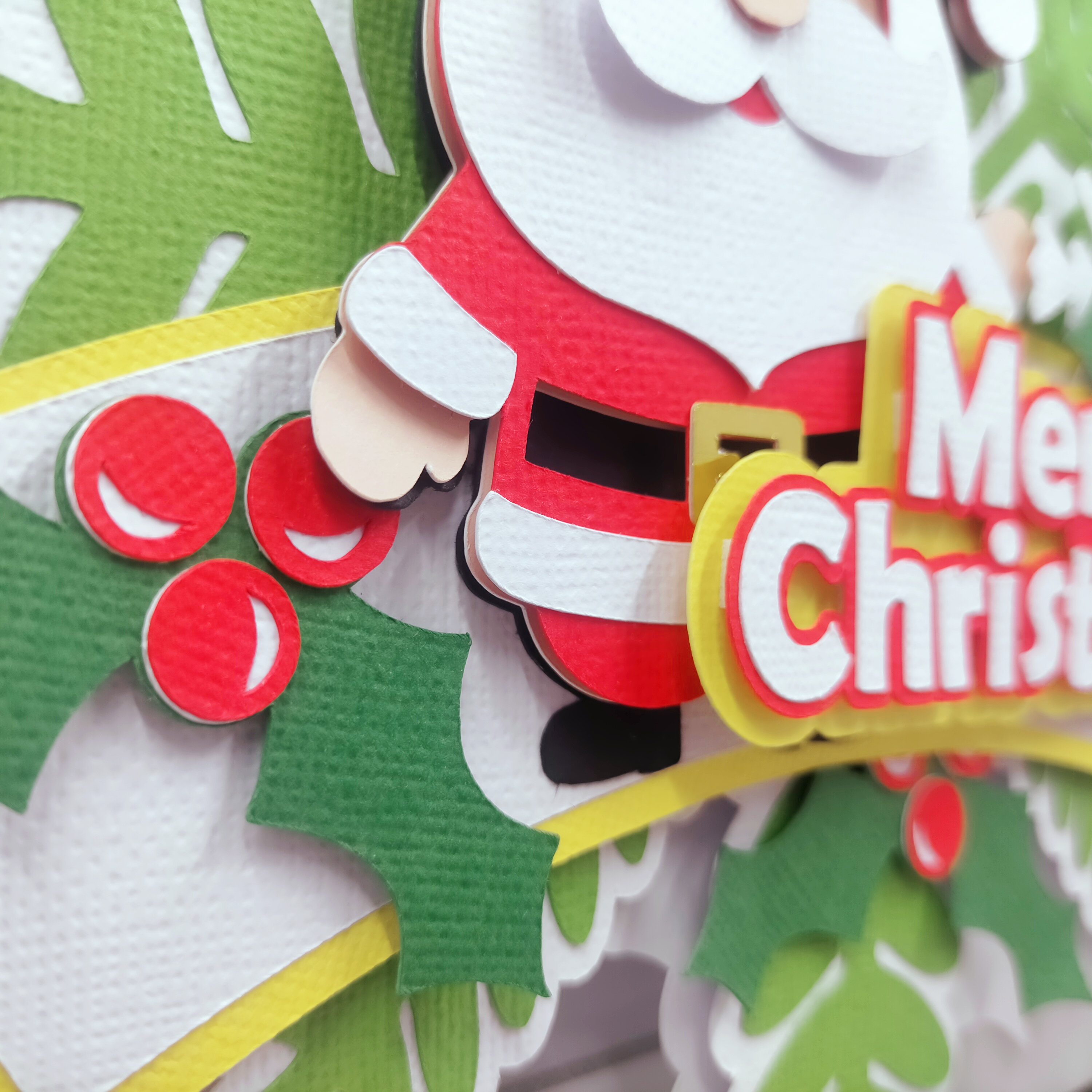 Christmas Santa Claus Cake Topper, 3D Birthday SVG Cricut Machine ...