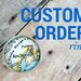 CUSTOM Map Ring: Personalized With the Vintage Map Location of - Etsy