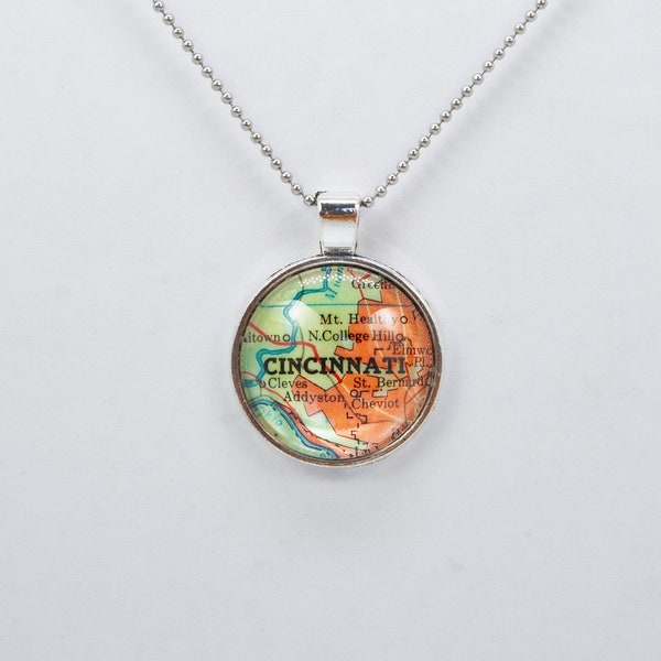 Custom Map Necklaces - Etsy