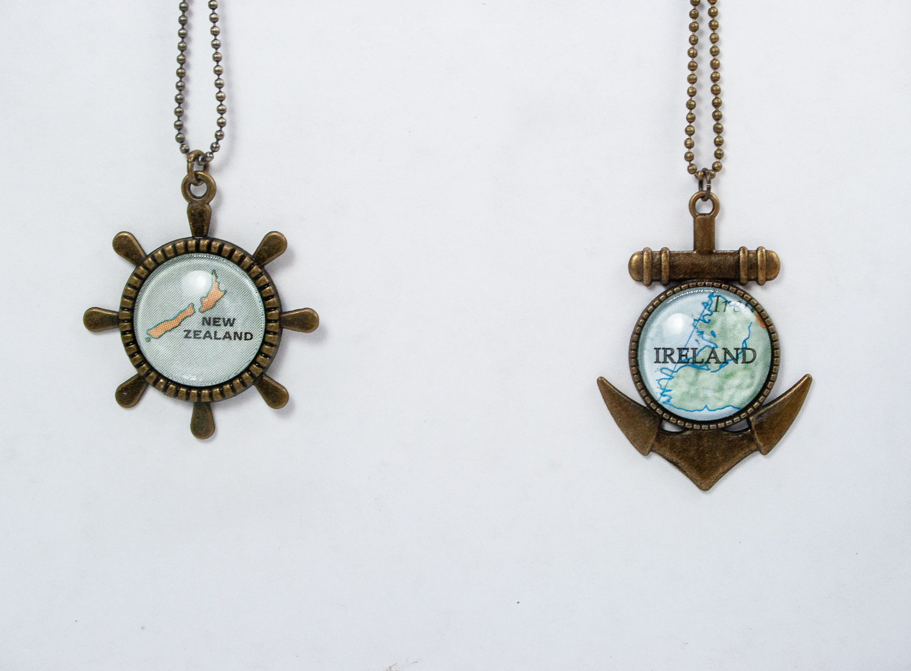 CUSTOM Map Necklace: Personalize With the Vintage Map Location of YOUR ...