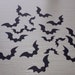 Black Bats Confetti Halloween Baby Shower Bat Confetti Hocus - Etsy