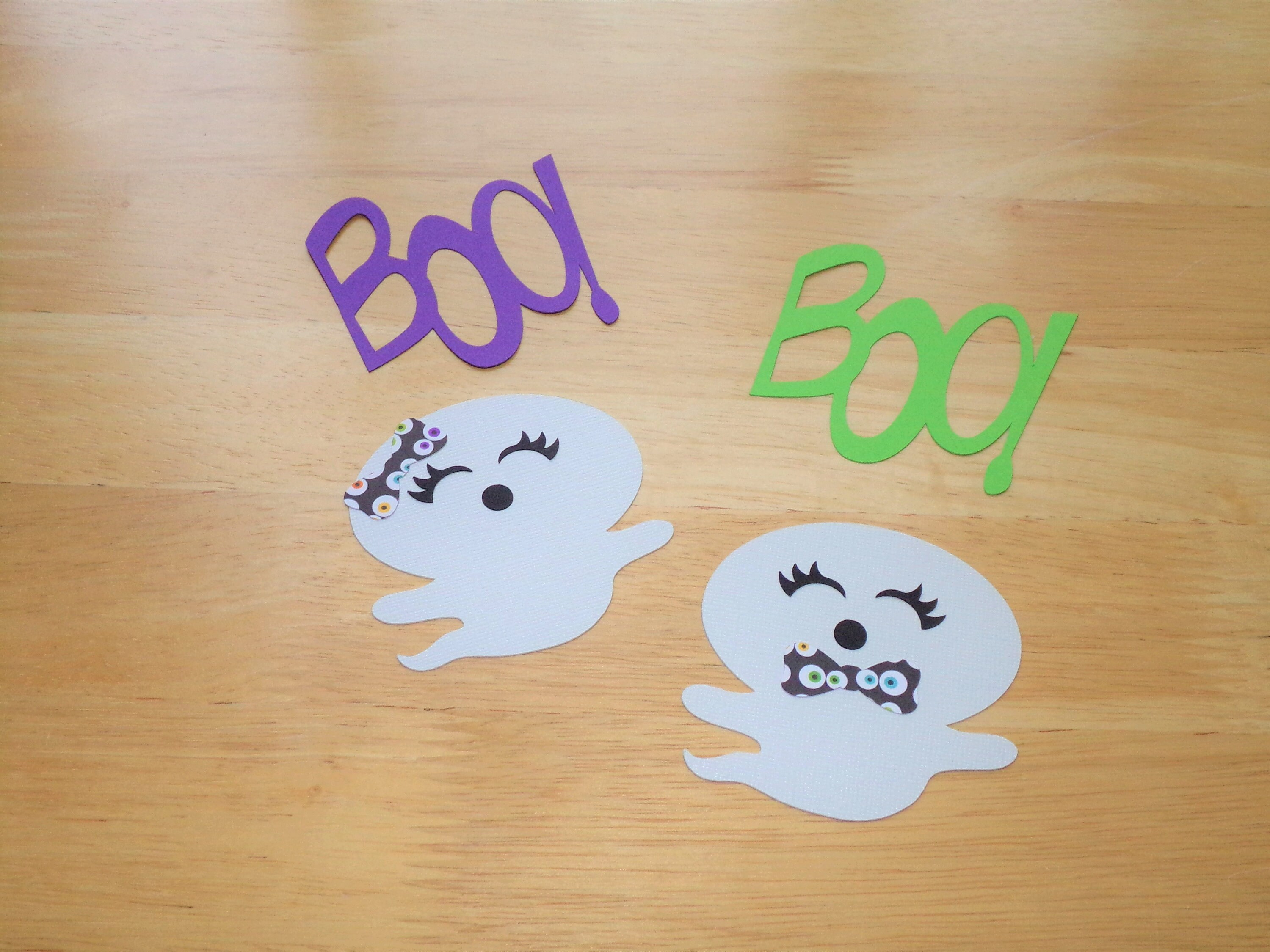 Ghost Halloween Party 10 Ghost Cut outs 10 Boo Cut Outs en | Etsy