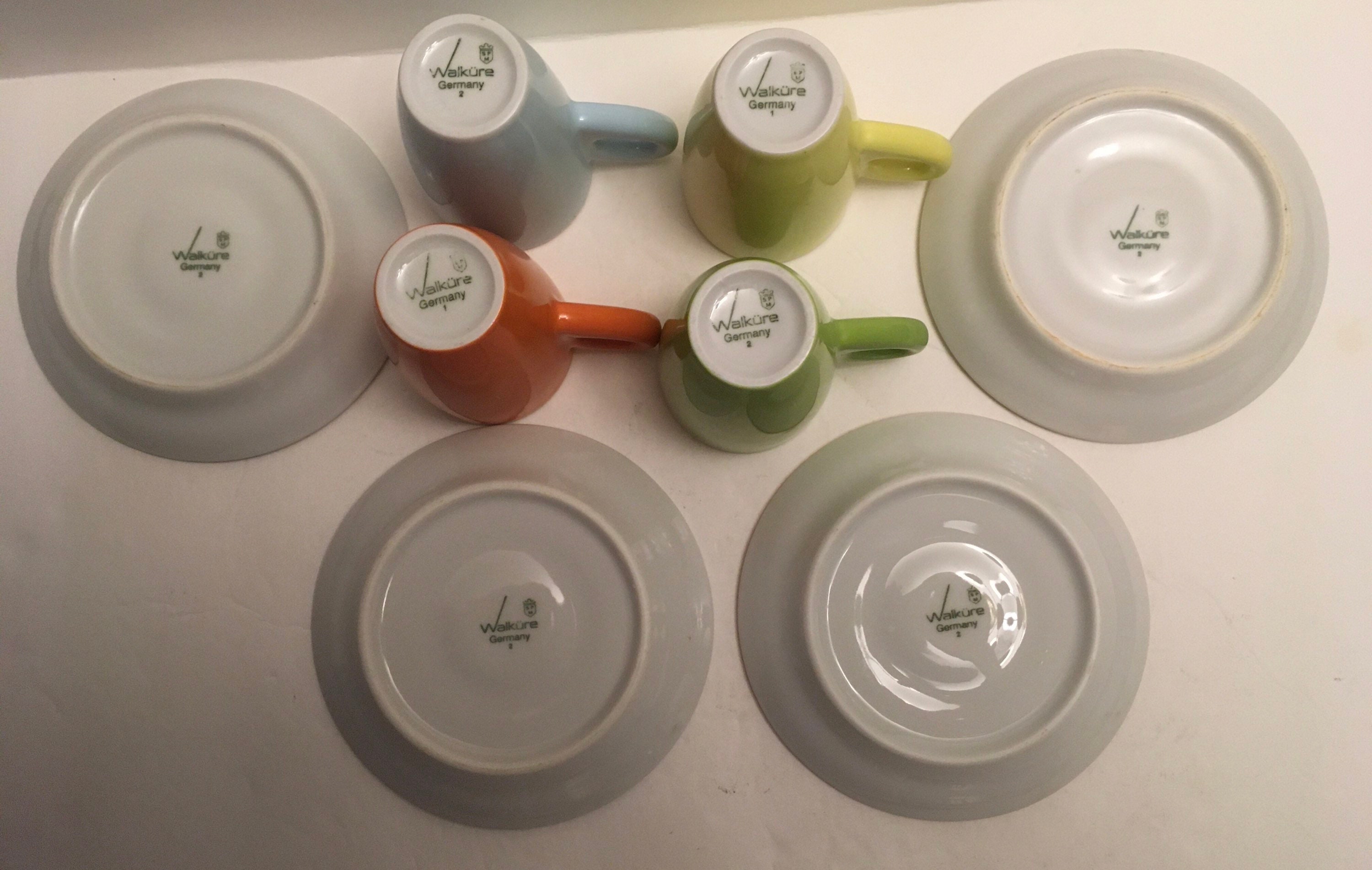 Set of 4 Walkure Germany Porcelain Espresso/demitasse - Etsy