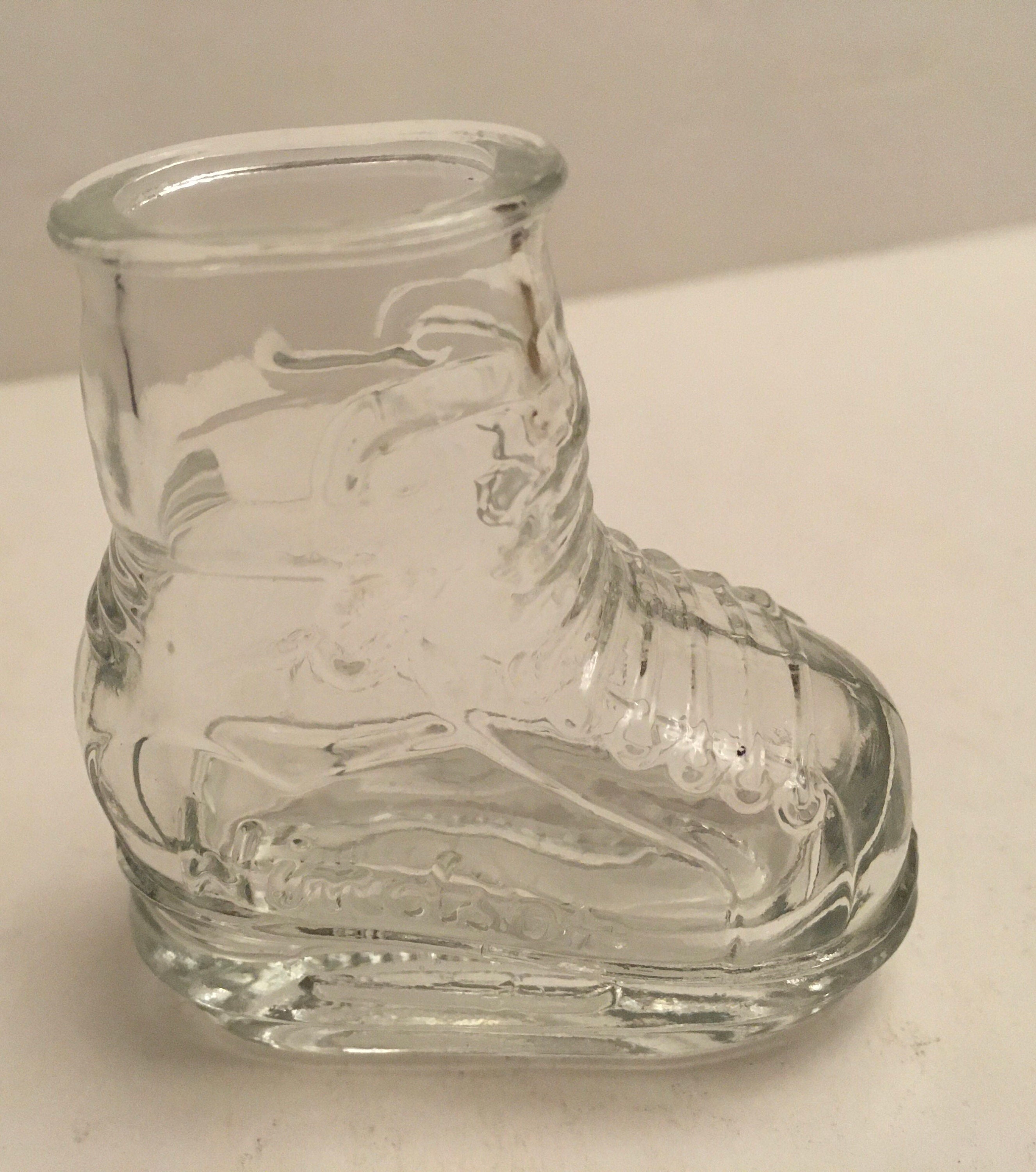 Vintage Glass Candy Containers Windsor Ice Skate Train Locomotive 1028 ...