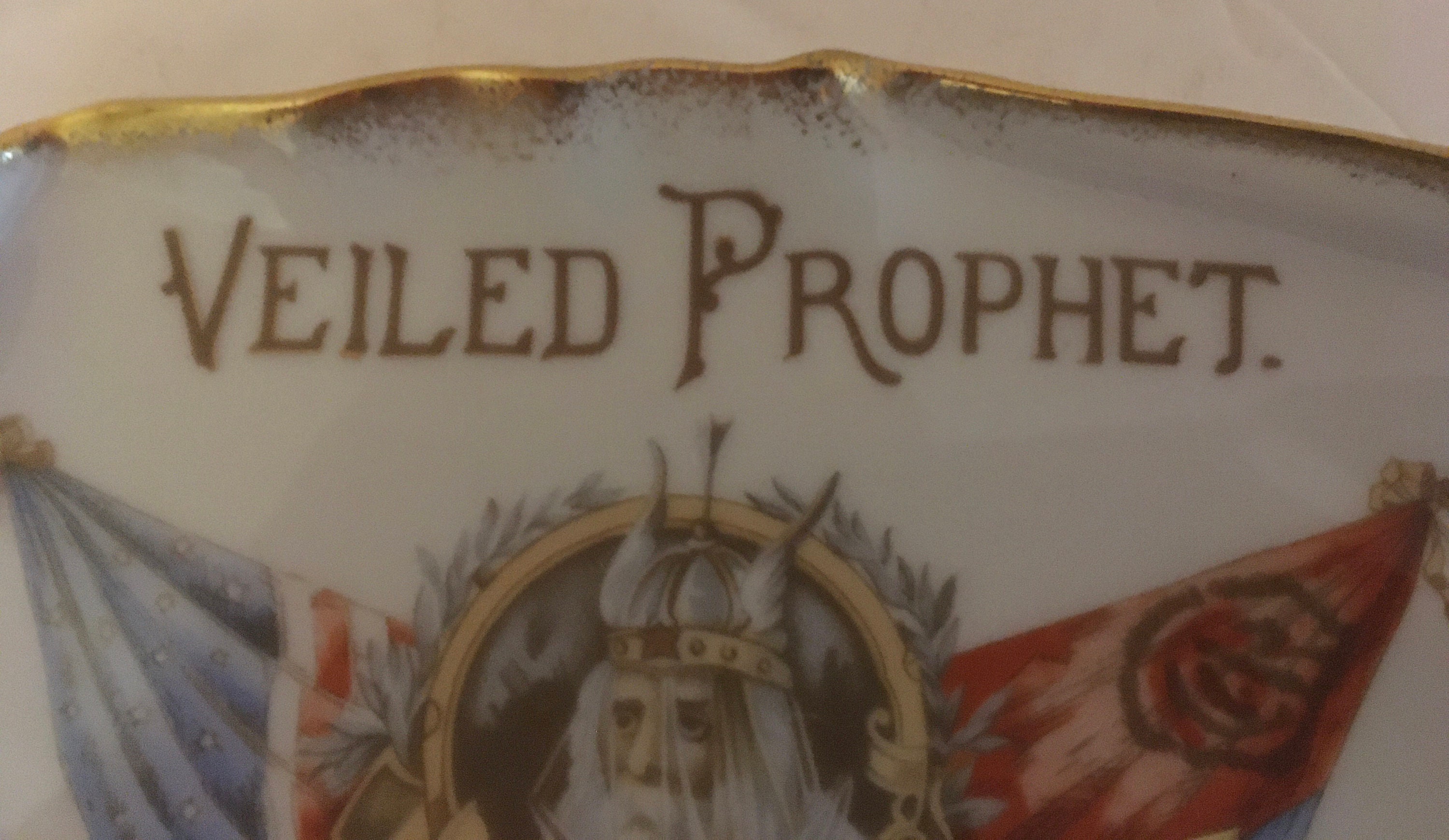 Veiled Prophet VP Souvenir Card/pin Tray Dish St Louis Ball - Etsy