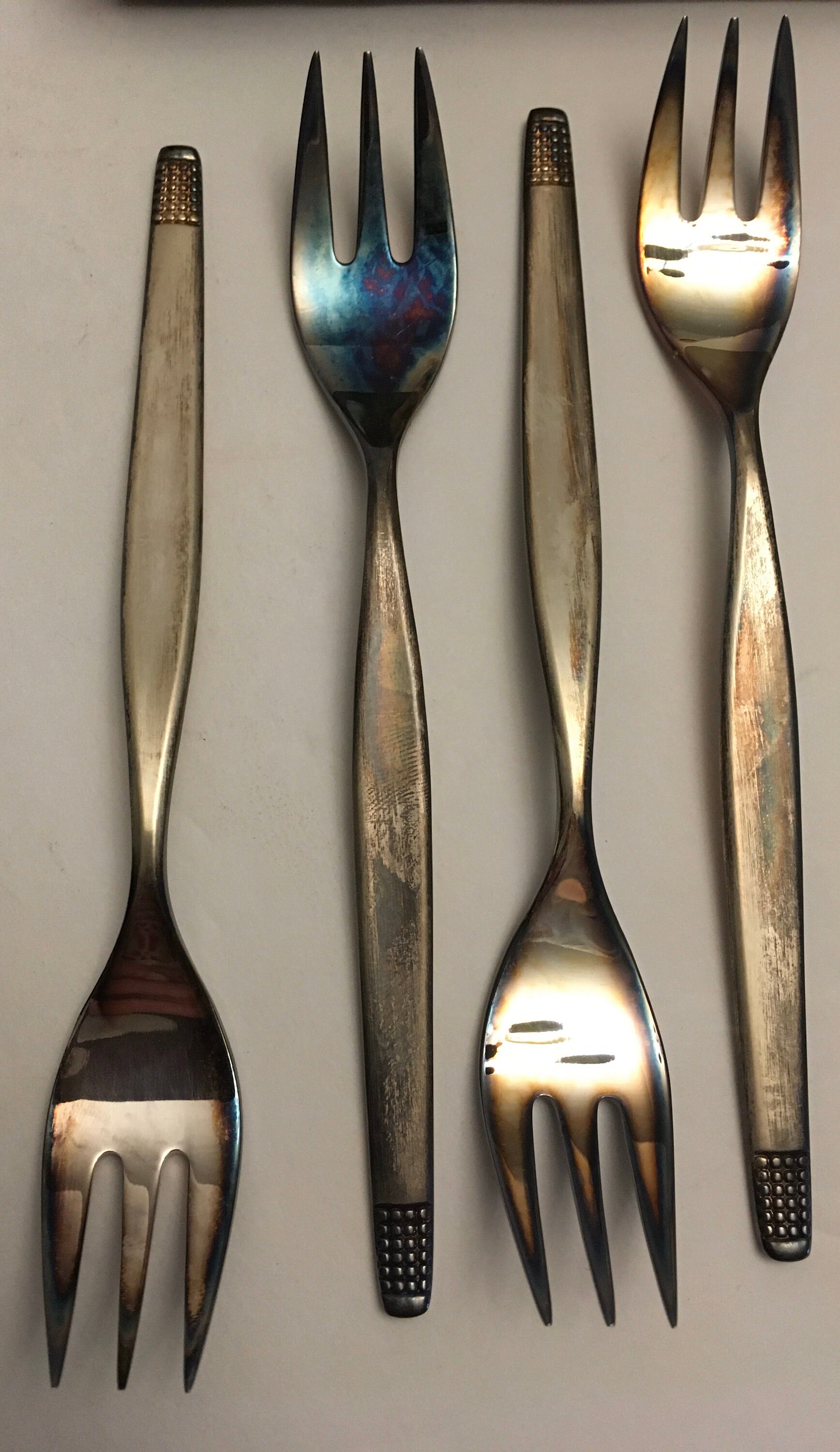 Vintage Wilkens German Cake/salad Forks Silver Plated - Etsy UK