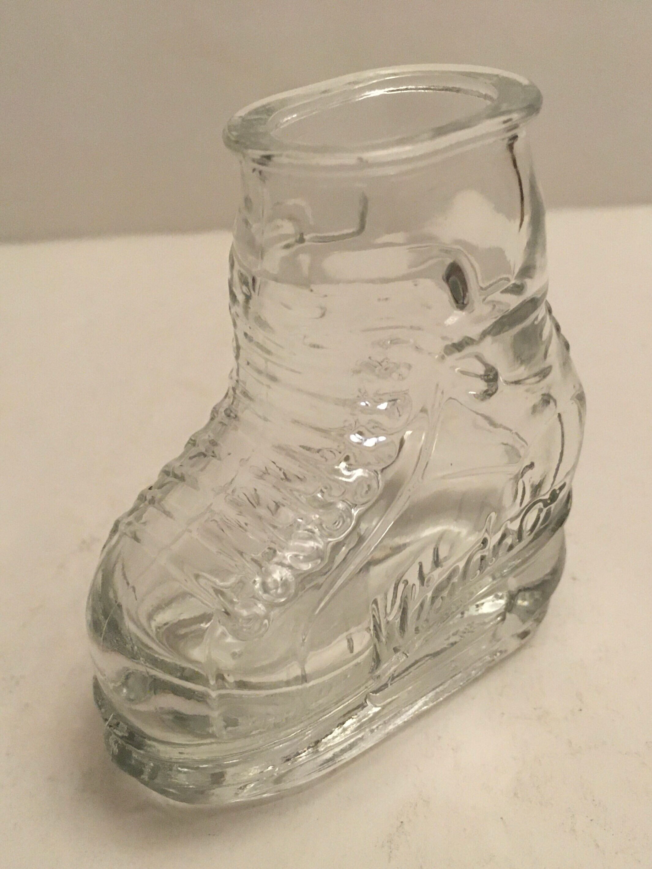 Vintage Glass Candy Containers Windsor Ice Skate Train Locomotive 1028 ...