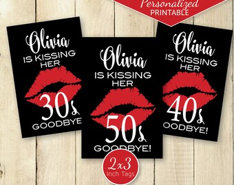 Kissing 20s goodbye | Etsy