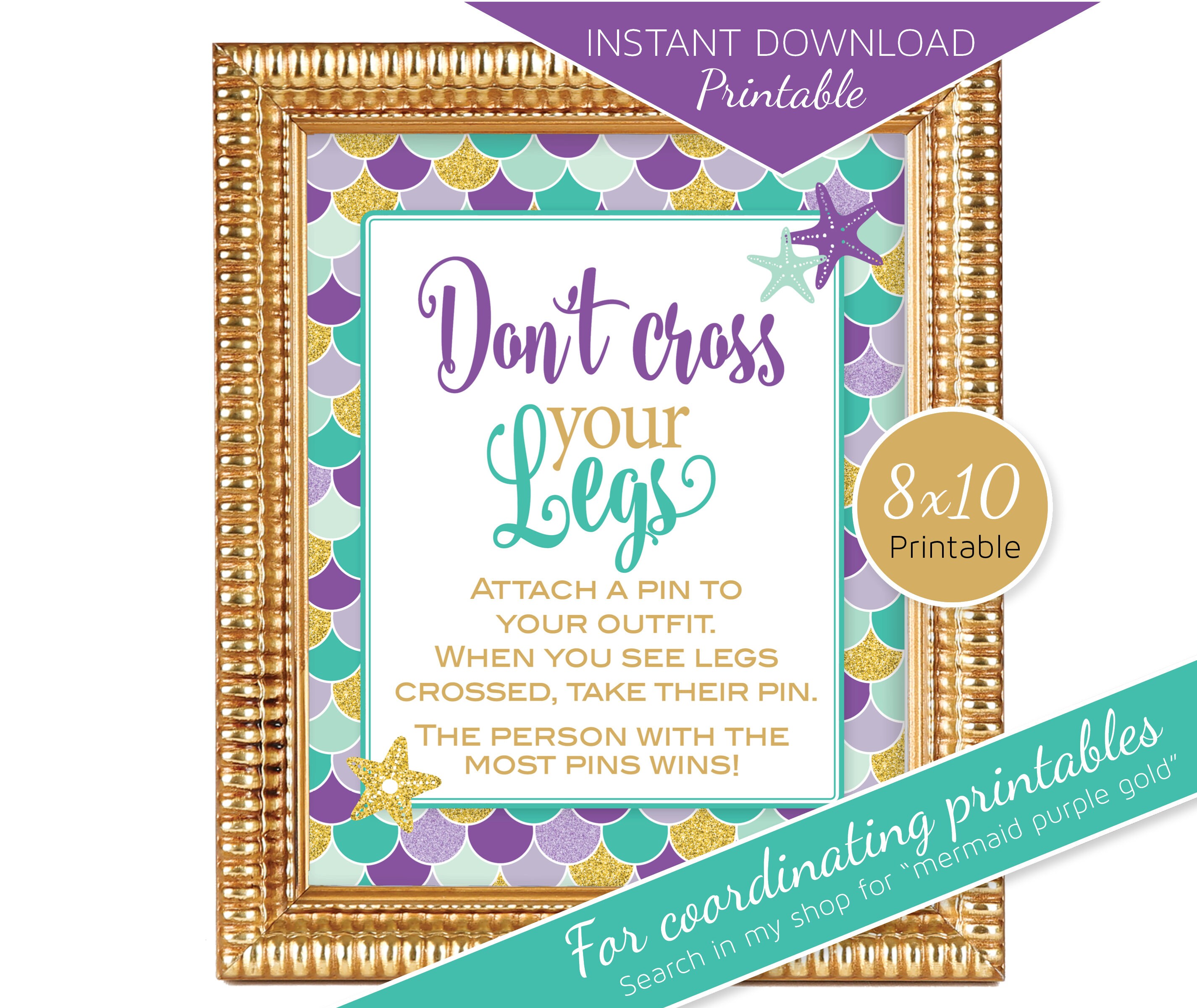 Don't Cross Your Legs Baby Shower Clothes Pin Game - Etsy UK