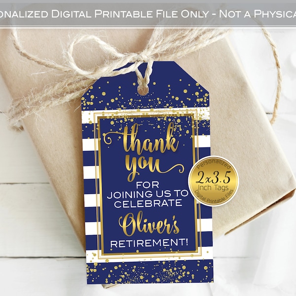 Retirement Tags - Etsy