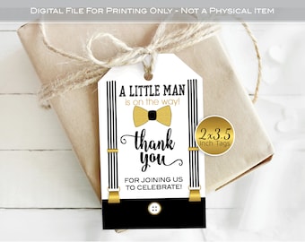 Bow Tie Favor Tags - Etsy