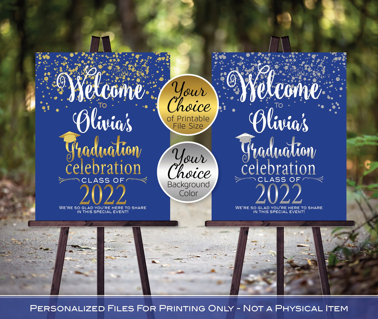 Graduation Celebration Party Personalized Welcome Sign - Etsy