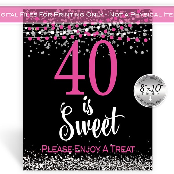 Hot Pink Confetti Etsy