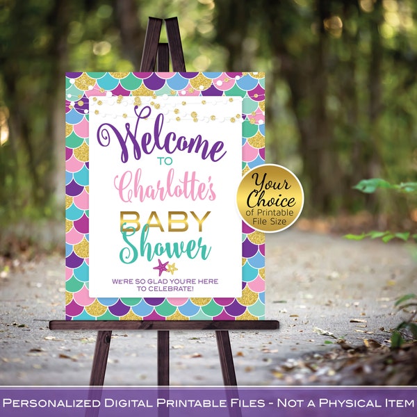 Mermaid Baby Shower - Etsy