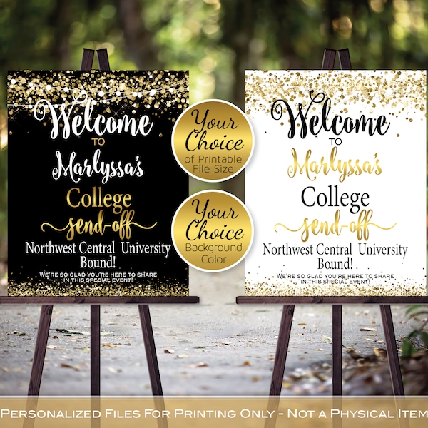 College Send Off - Etsy