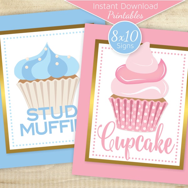 Cupcake Table Sign - Etsy