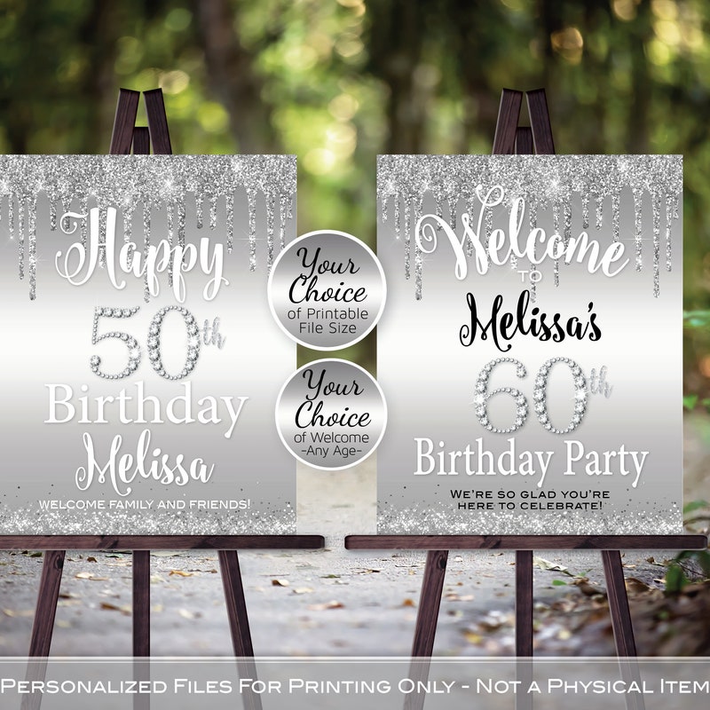 Birthday Welcome Sign - Etsy