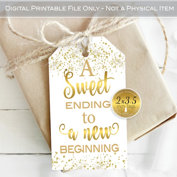 A Sweet Ending to a New Beginning - Etsy