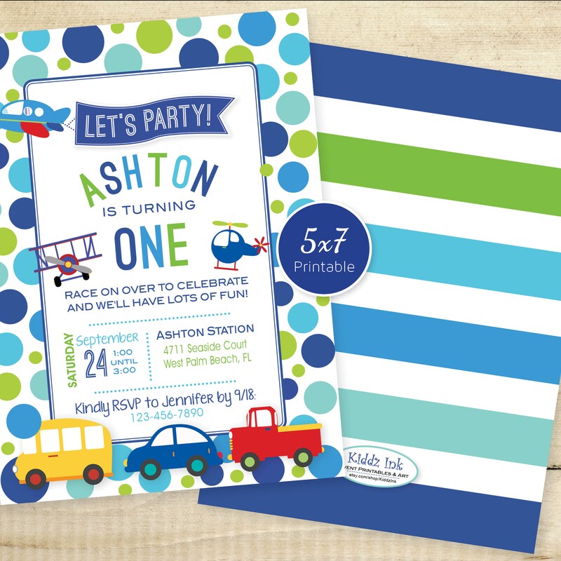 Turning 5 Cars - Etsy