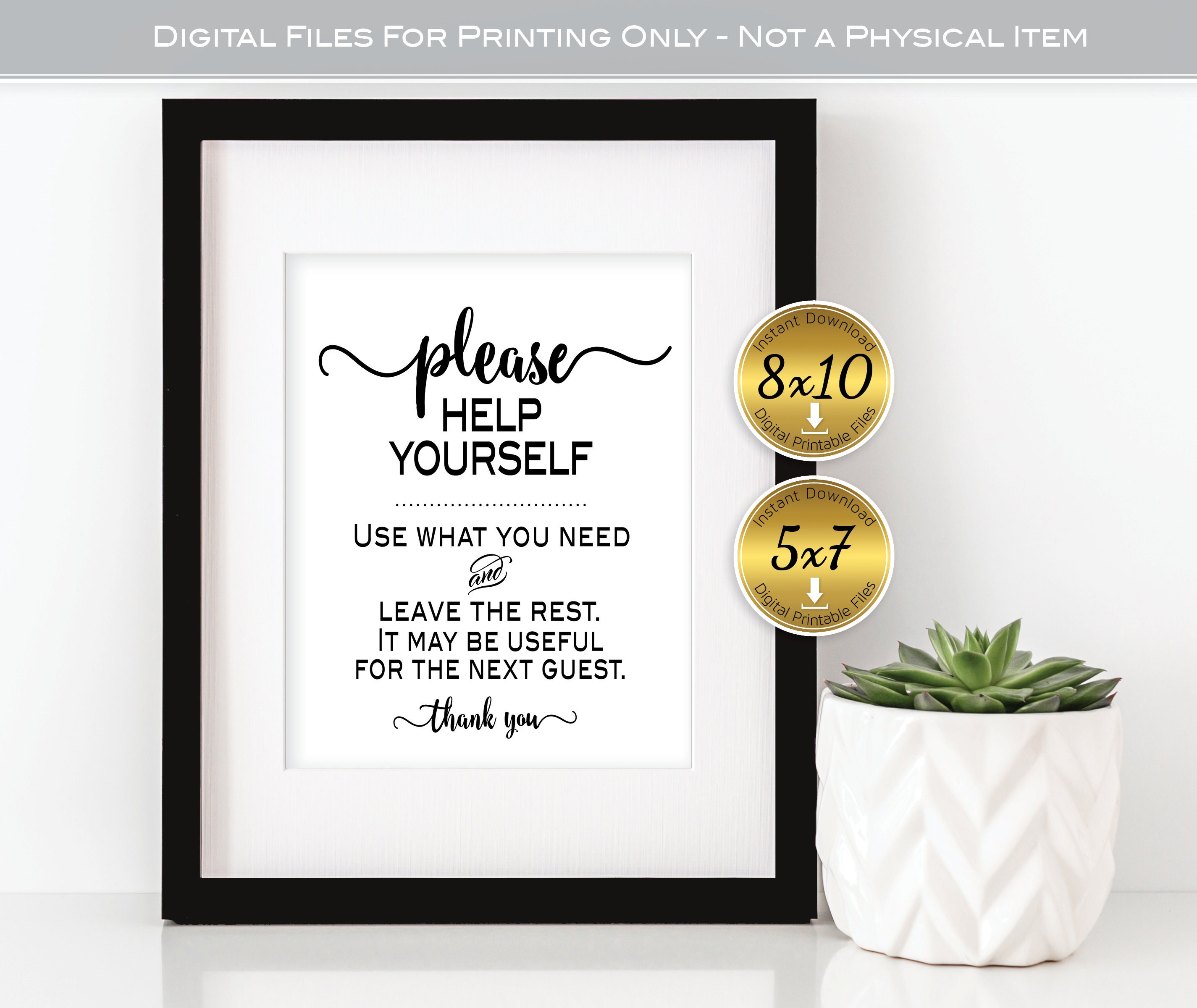 Next Door Please Use Sign Printable