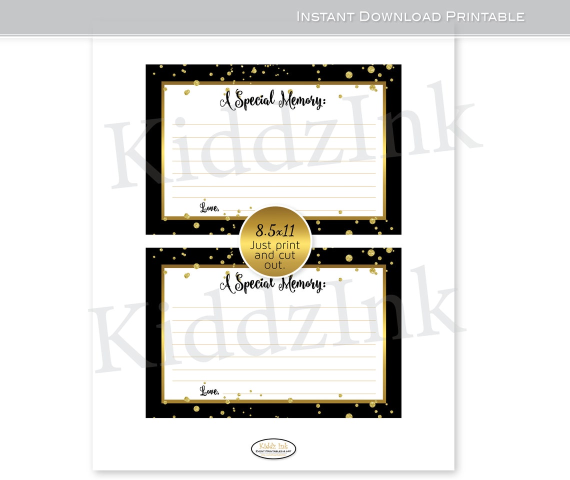 Class Reunion Share a Memory Table Sign 8x10 Printable High - Etsy