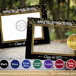 Class Reunion Selfie Photo Sign 48x36 Inch Printable | Any Class of ...
