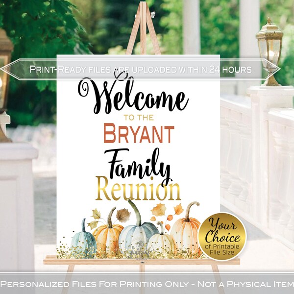 Family Fall Sign - Etsy