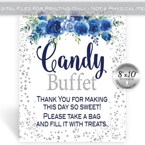 50th Birthday Candy Buffet - Etsy