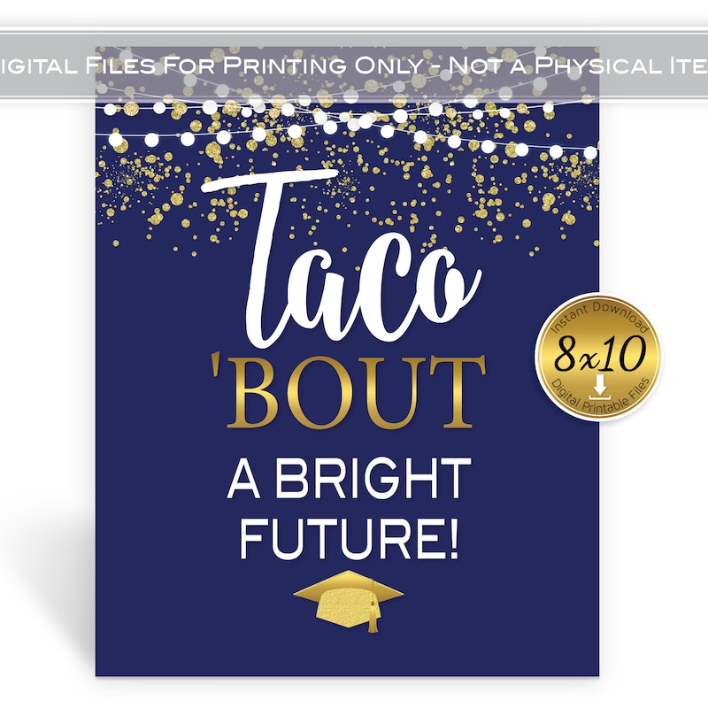 Taco Bout a Grad - Etsy