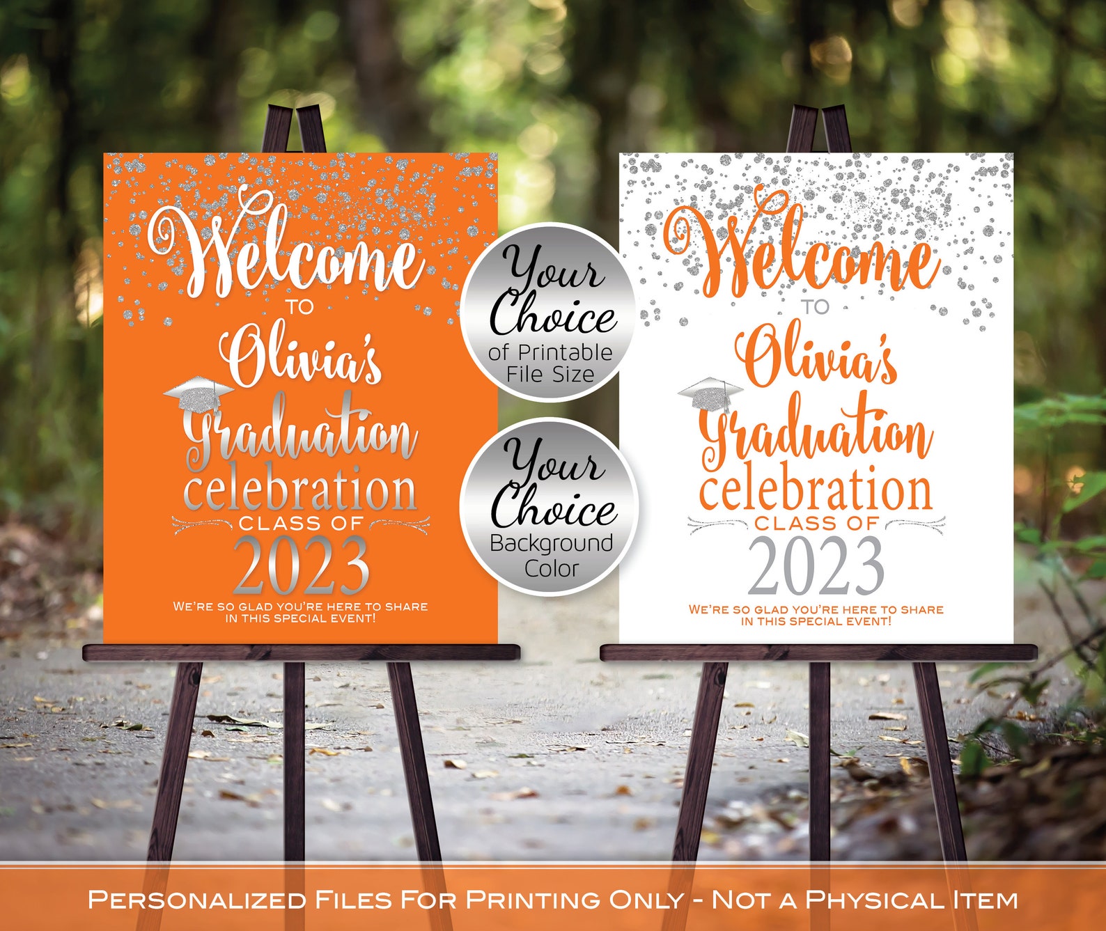 Graduation Celebration Party Personalized Welcome Sign - Etsy