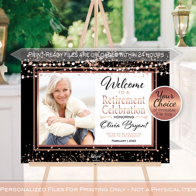 Retirement Sign - Etsy