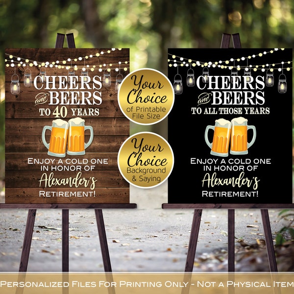 Cheers Sign - Etsy