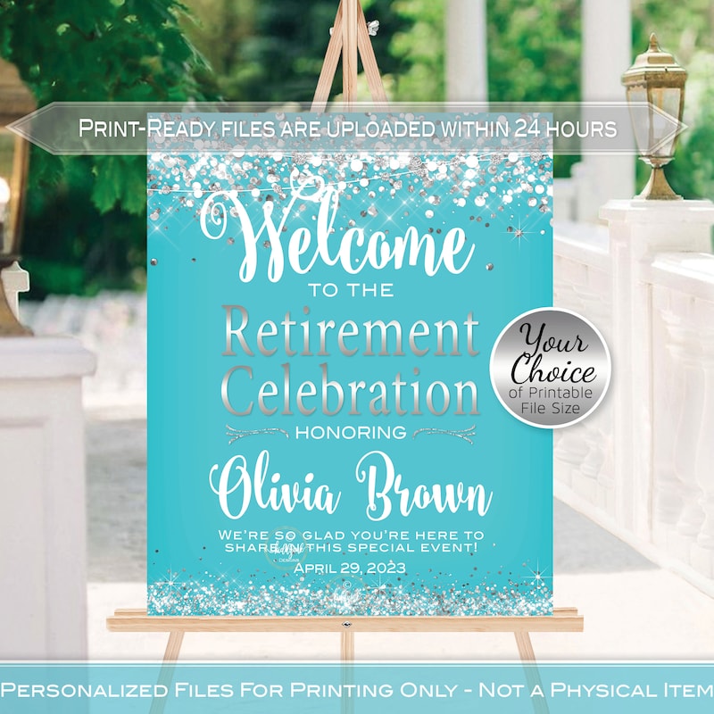 Turquoise Banner - Etsy
