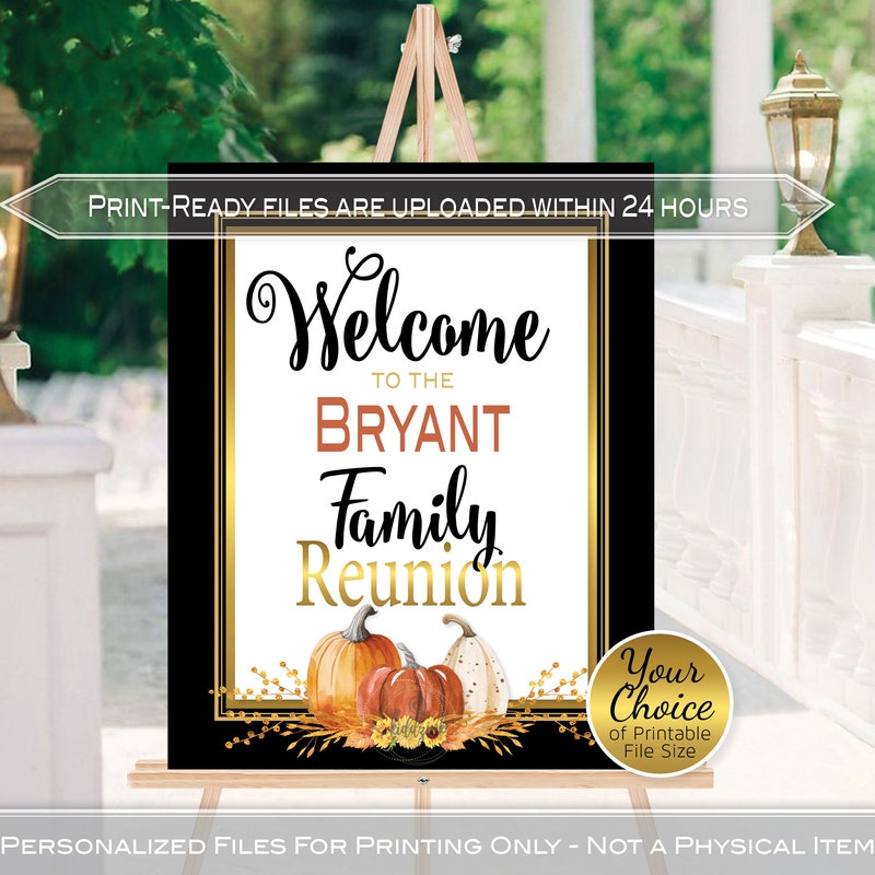 Family Fall Sign - Etsy
