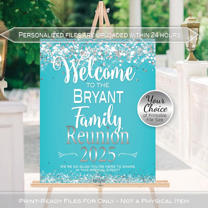 Family Reunion Sign - Etsy