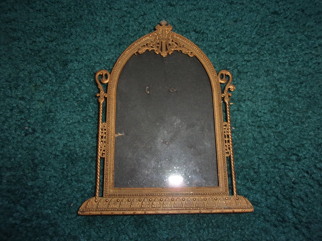 Antique Gilded Cathedral Picture Frame - Etsy