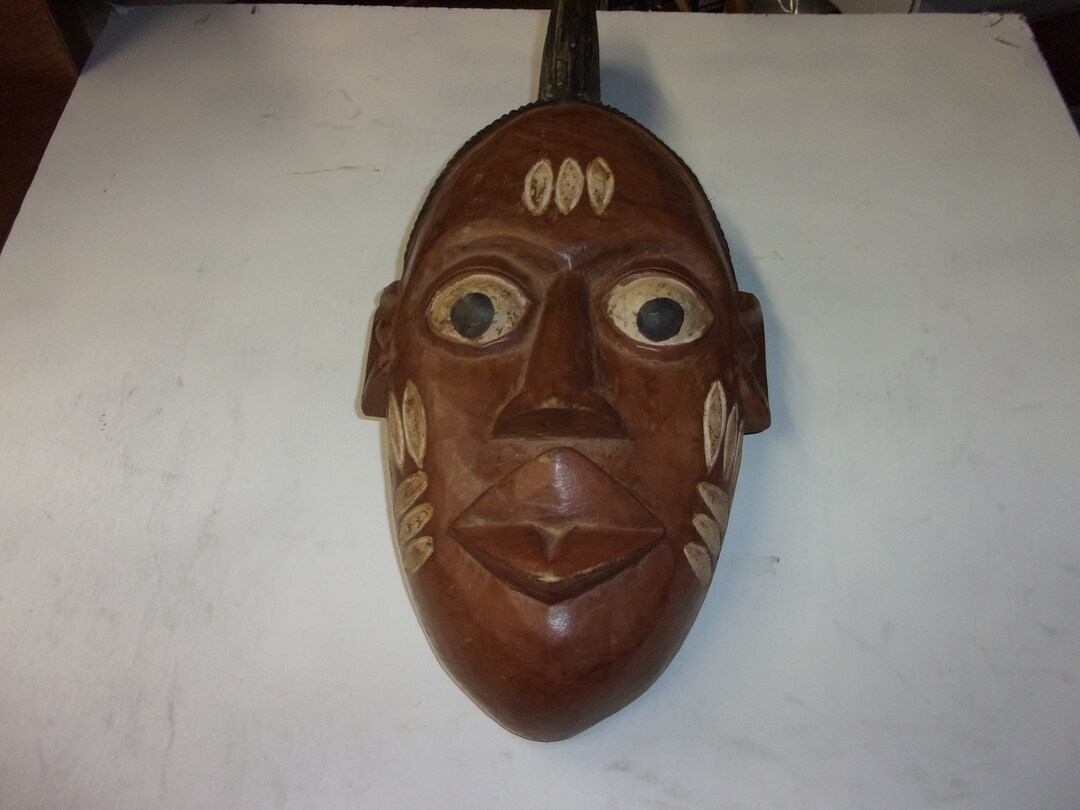 Tribal Warrior Carved Wood Native American Mask - Etsy