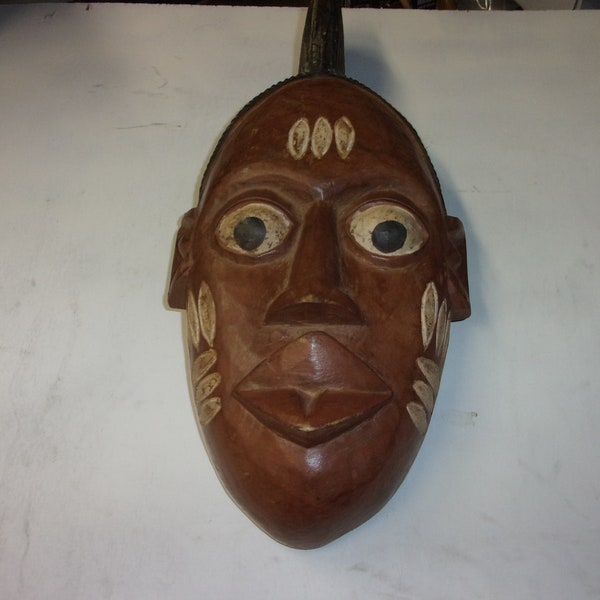Native American Wood Mask - Etsy