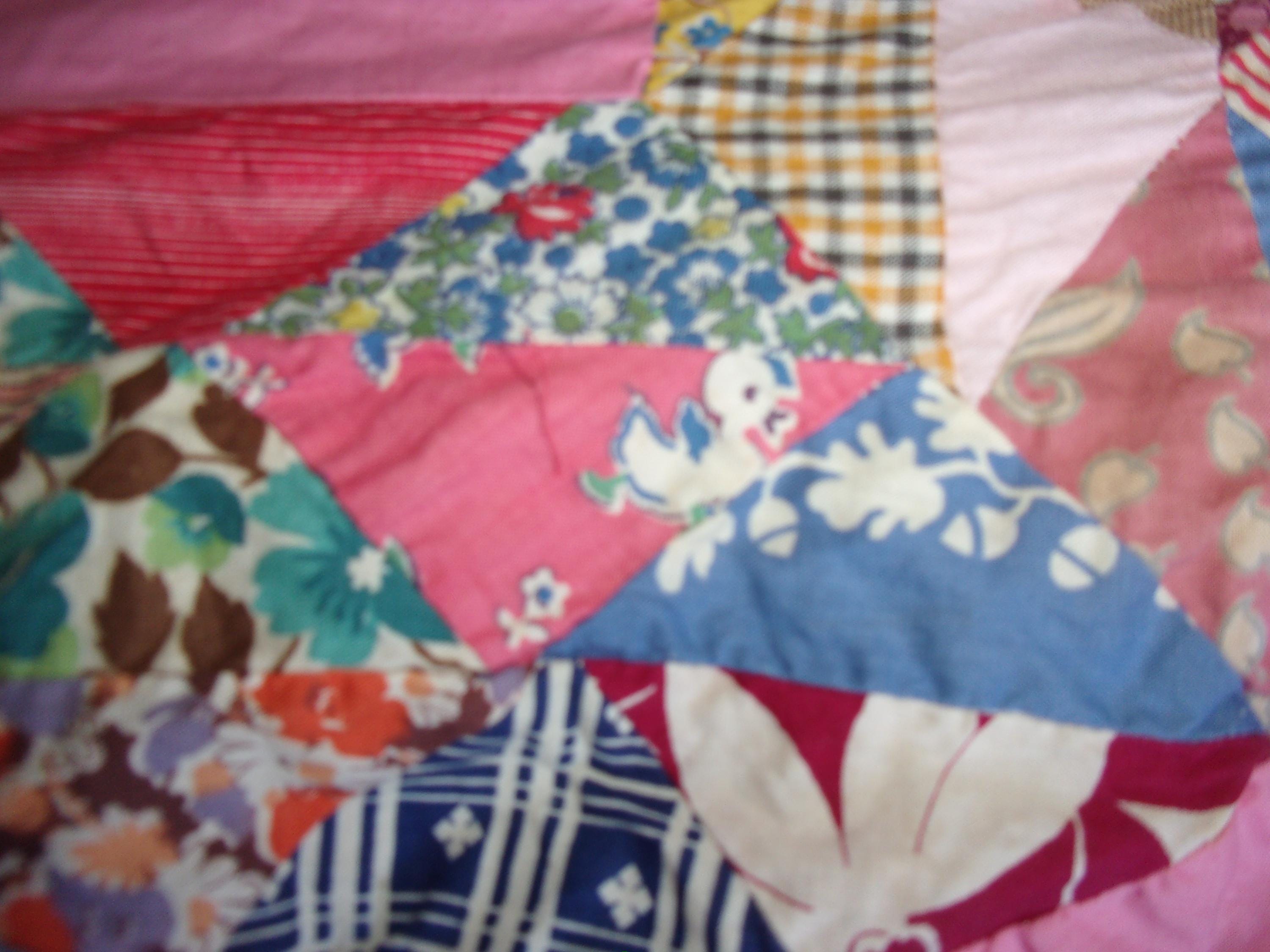 Vintage Unfinished Colorful Handmade Gorgeous Detailed Quilt - Etsy