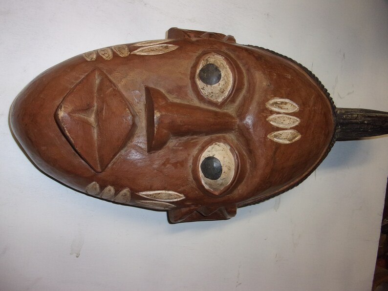 Tribal Warrior Carved Wood Native American Mask - Etsy