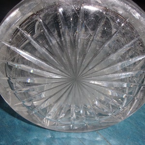 Crystal Brilliant Cut Pinwheel Water Pitcher Vase - Etsy