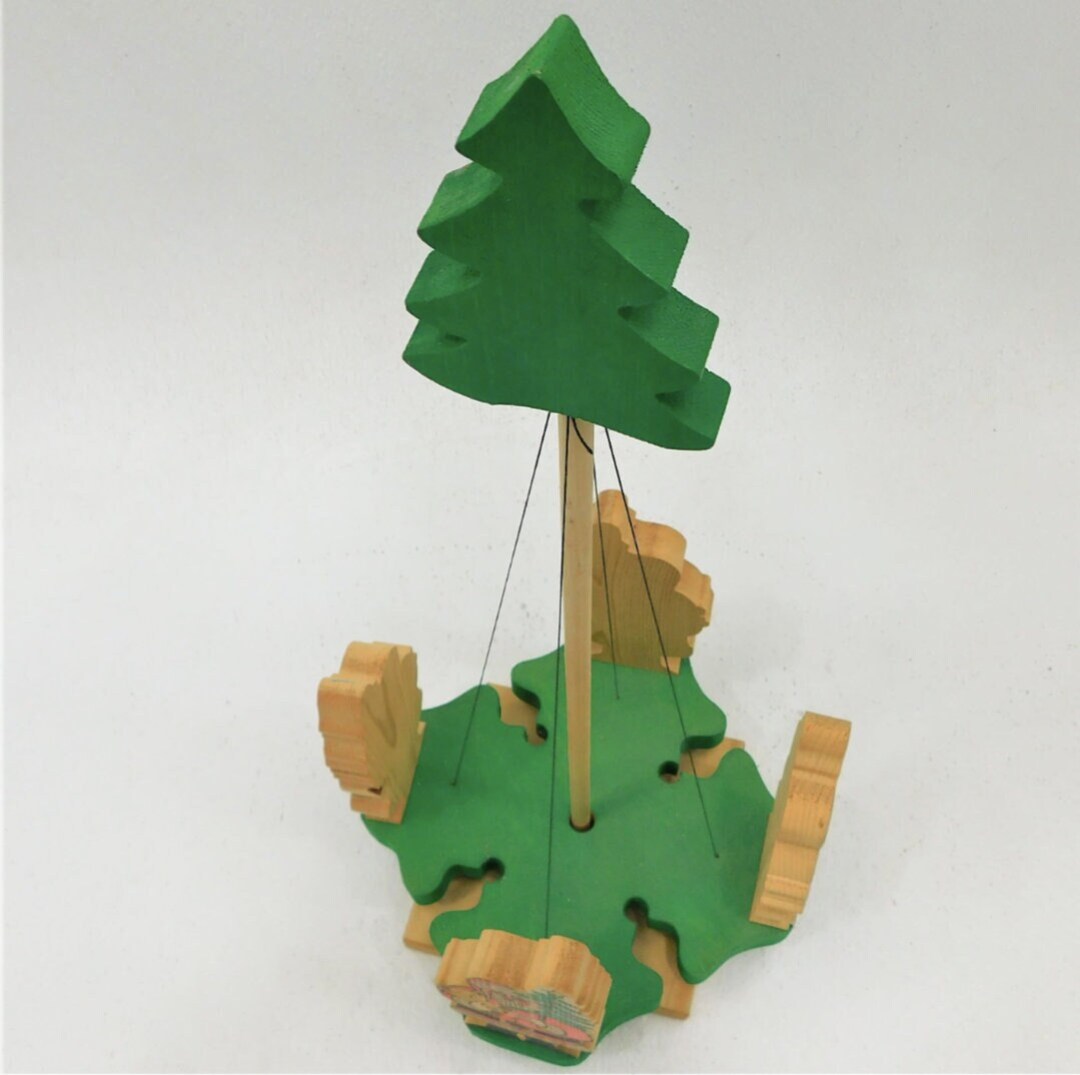 Vintage Wooden Kinetic Motion Tabletop Decoration - Etsy