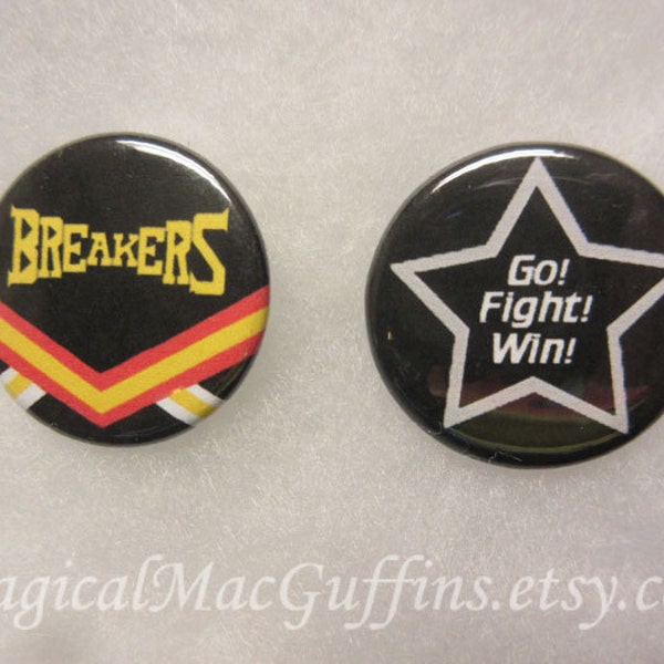 Cheer Buttons - Etsy
