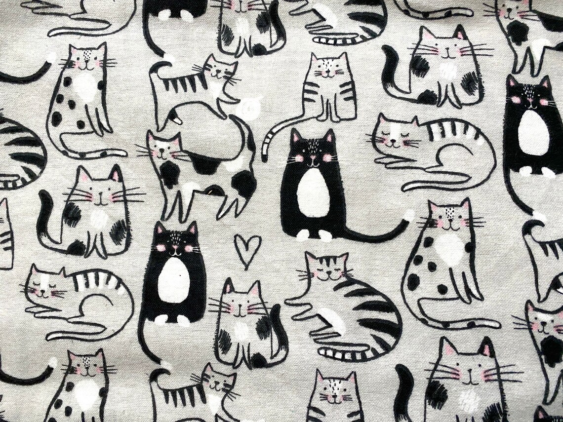 Draft Door Stoppers Cat Cats Pattern Draft Door Dodgers - Etsy