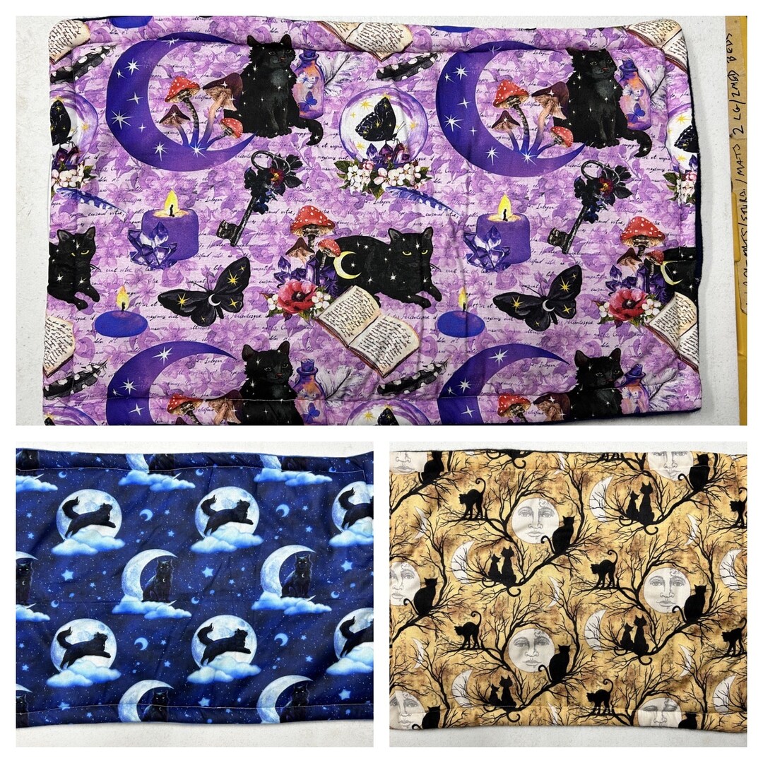 Black Cats Catnip Cat Mat, Cat Mat for Pet Carrier, Cat Mat, Organic ...