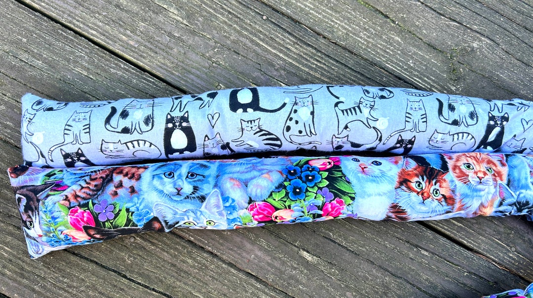 Draft Door Stoppers Cat Cats Pattern Draft Door Dodgers - Etsy